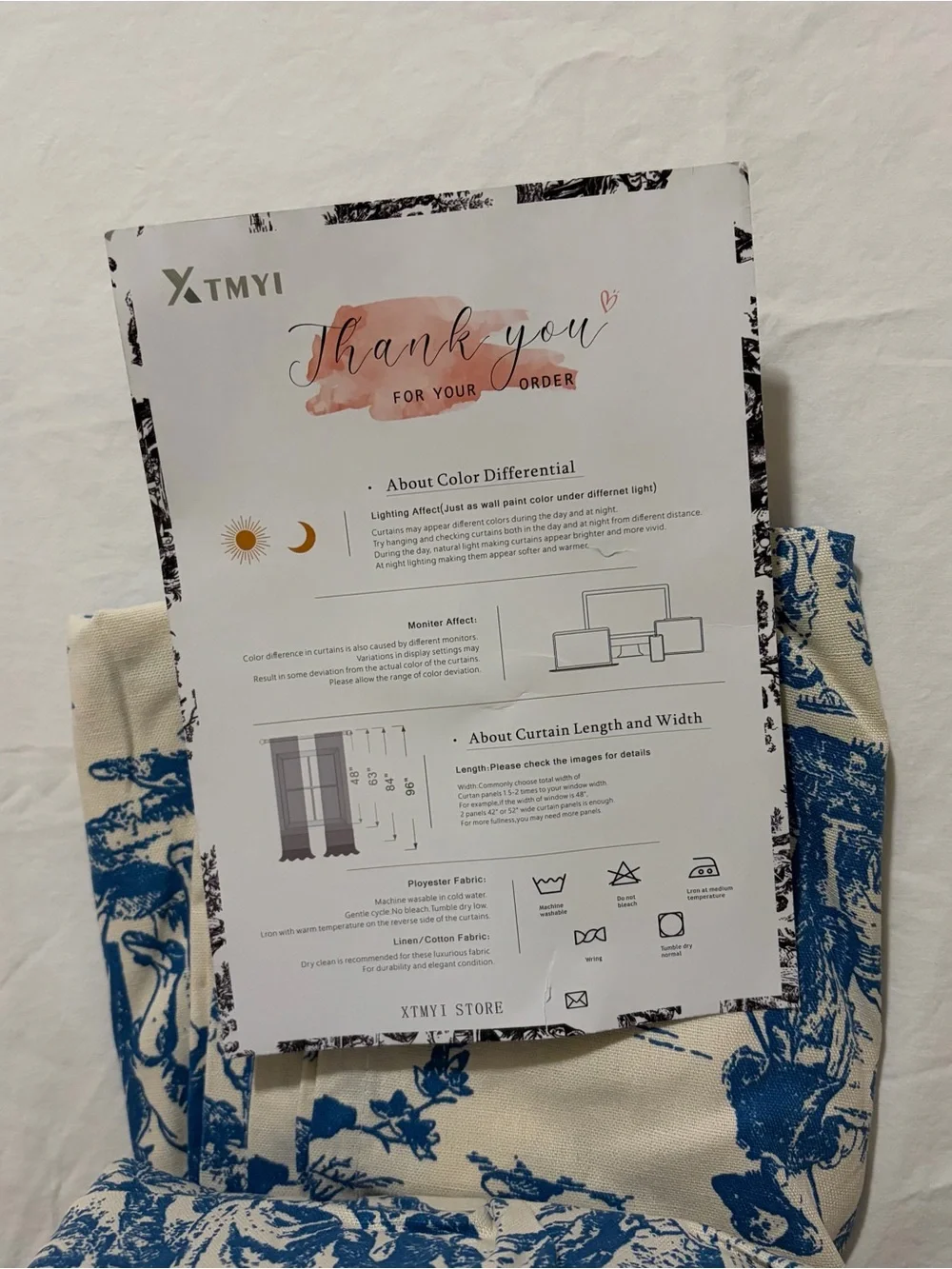 Amazon | Accents | French Country Toile Style Curtains Nwt | Poshmark